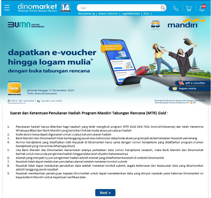 Program "MTR Series dan MTR Gold"