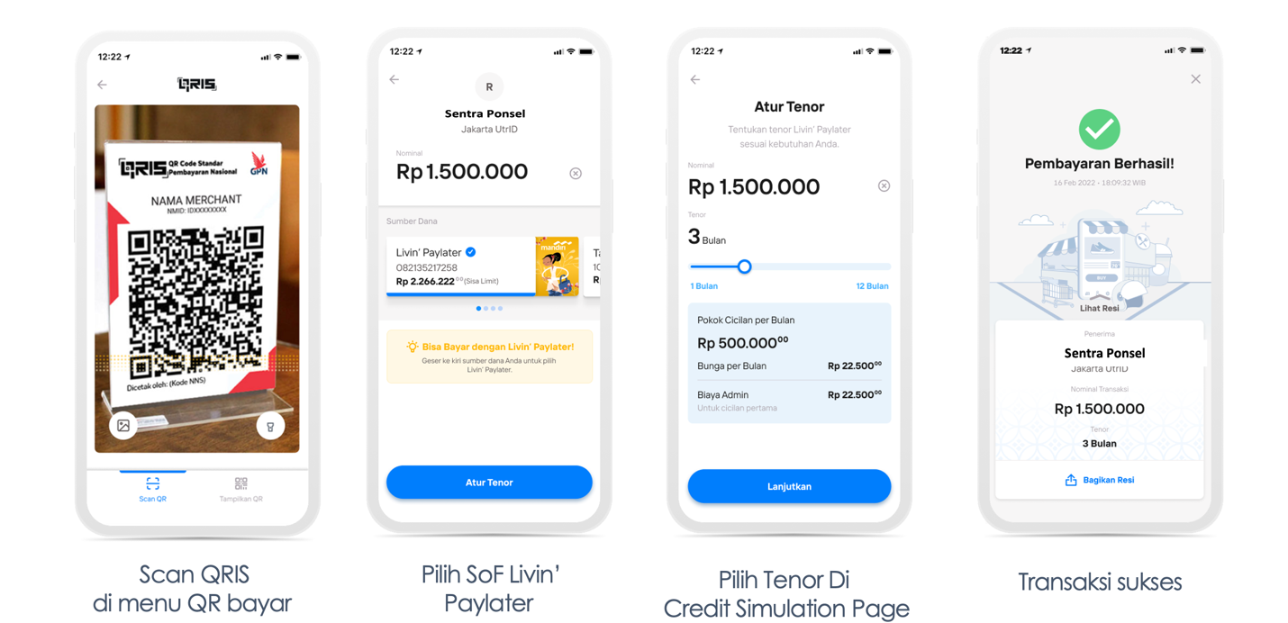 Livin' Paylater Sentra Ponsel