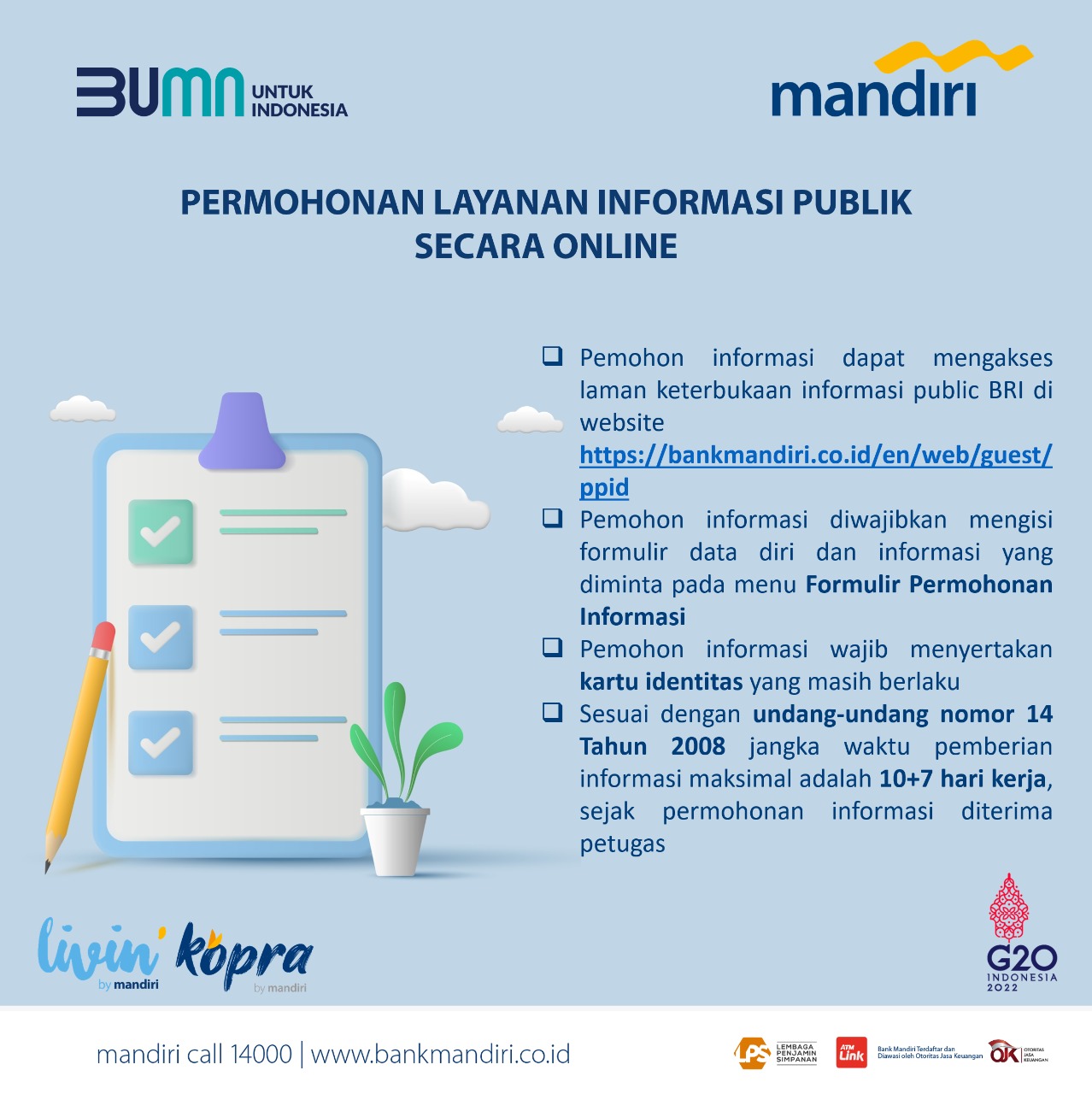 Formulir Permintaan Informasi Publik