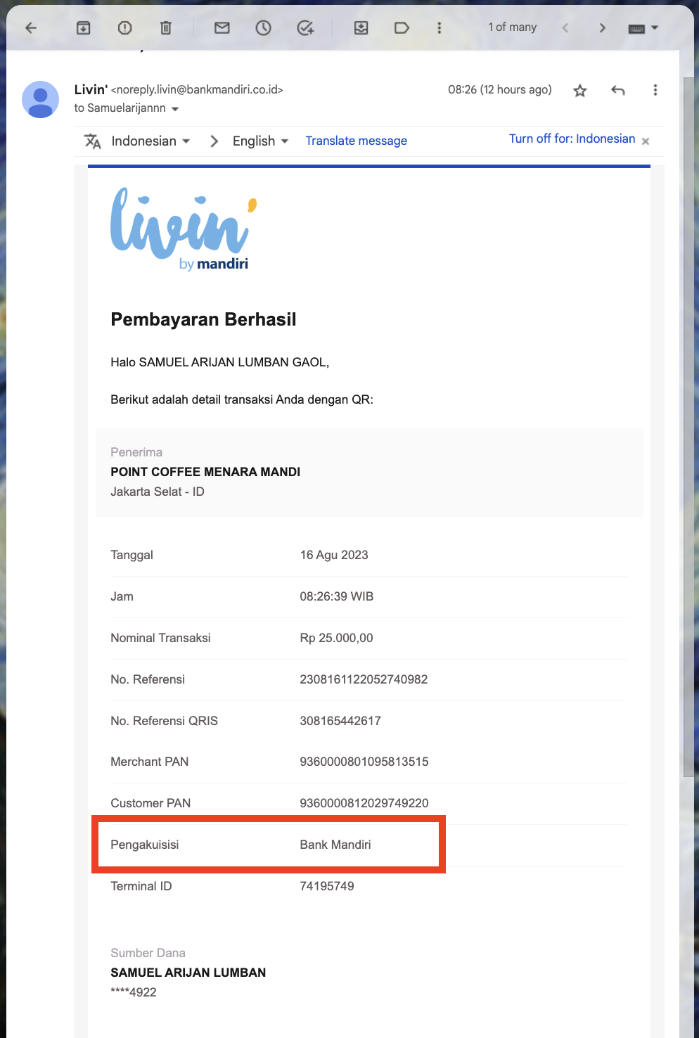 Program Mall Grand Indonesia