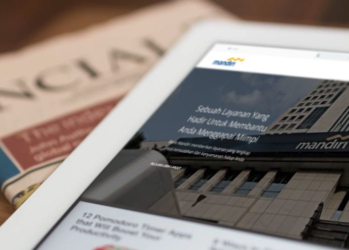 Mandiri - Leading, Trusted. Enabling growth.